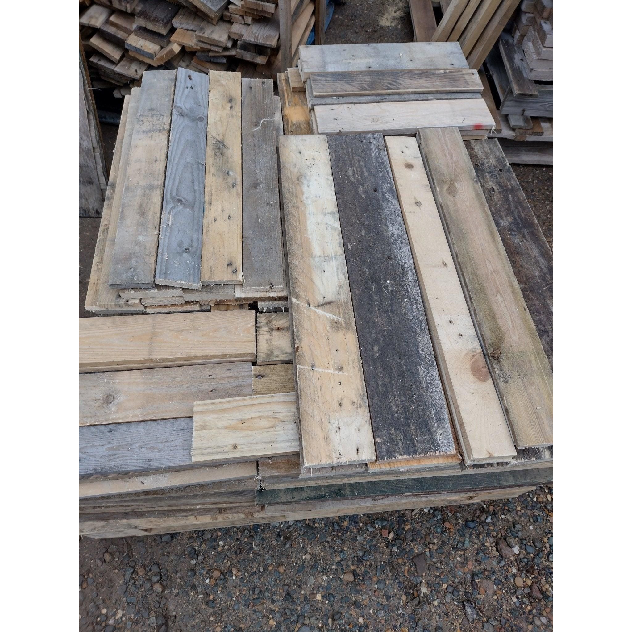 40 planks reclaimed pallets wood – Anpio woods ltd