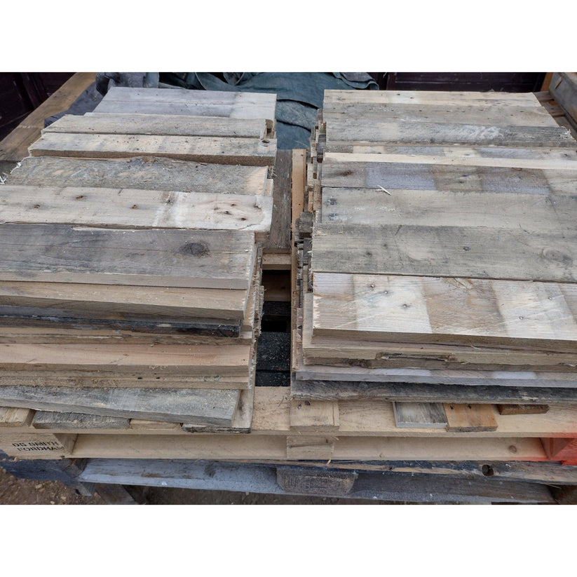 40 planks reclaimed pallets wood – Anpio woods ltd