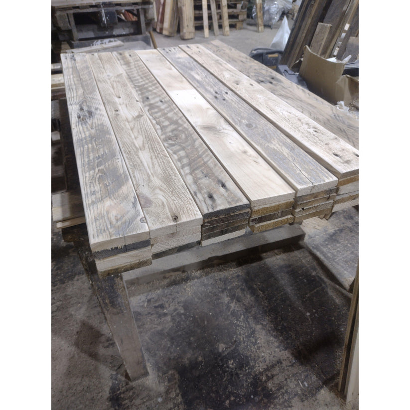 Reclaimed pallet boards/panels 2 sqm coverage cladding van conversion ...